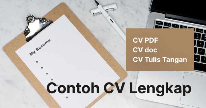 20+ Contoh CV Menarik, Formal, Kreatif untuk Melamar Kerja! | Cake