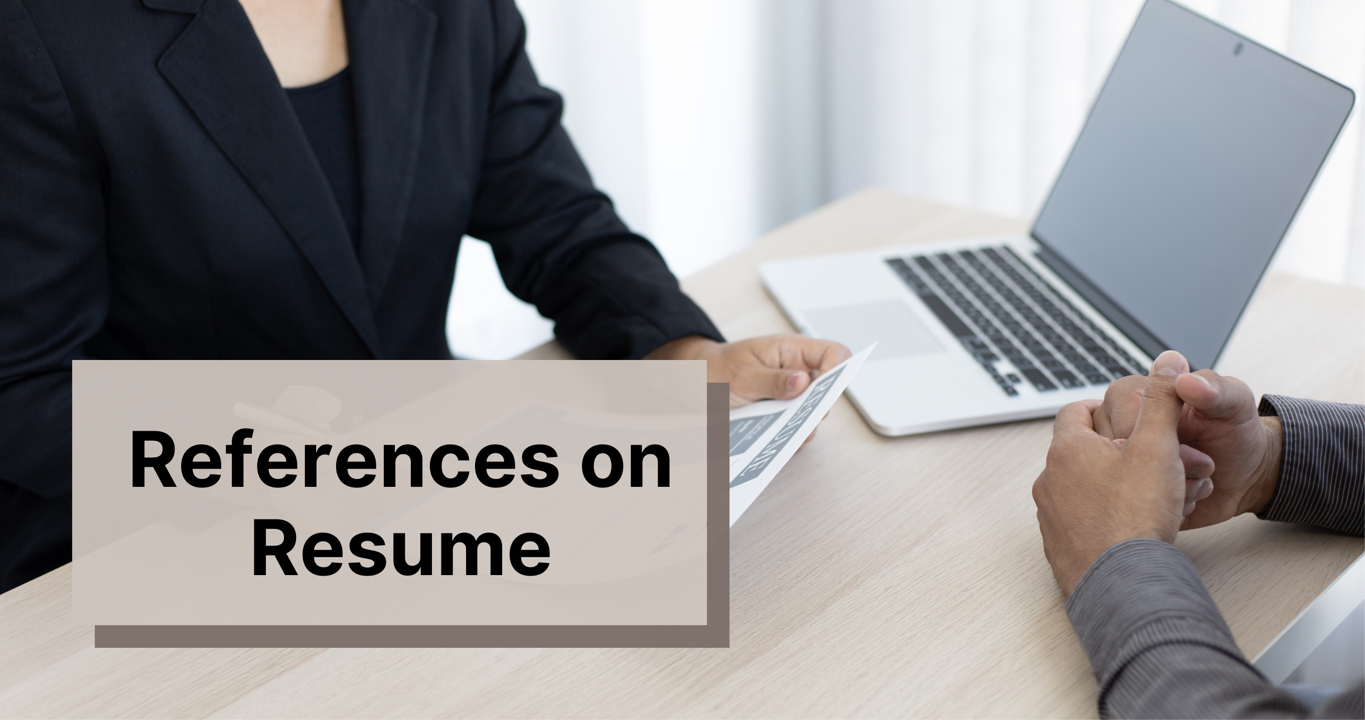 Effectively Listing References on Resume [+ Examples & Templates] | Cake